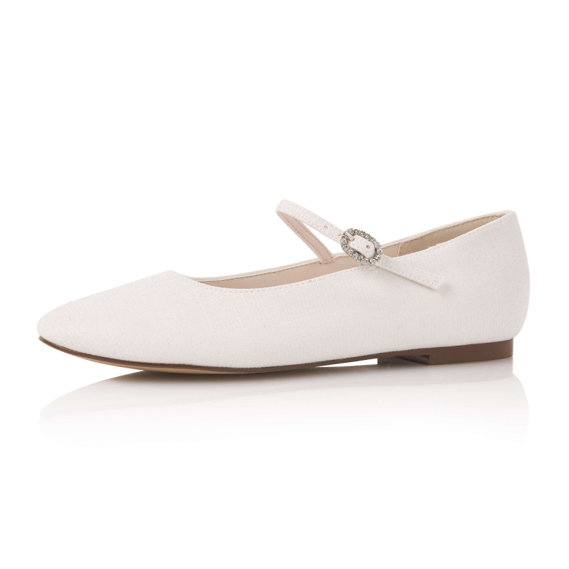 Rainbow Club Binx Communion Shoes Off-White